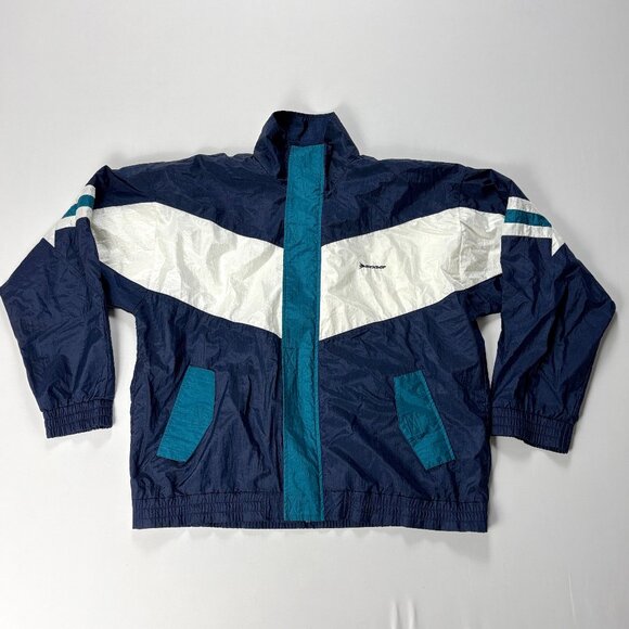 Dunlop | Jackets & Coats | Vintage Dunlop Mens Windbreaker Track Jacket ...